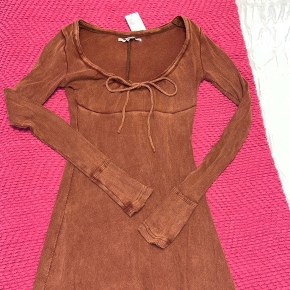Kimchi Blue | Dresses | Kimchi Blue Brown Dress | Poshmark